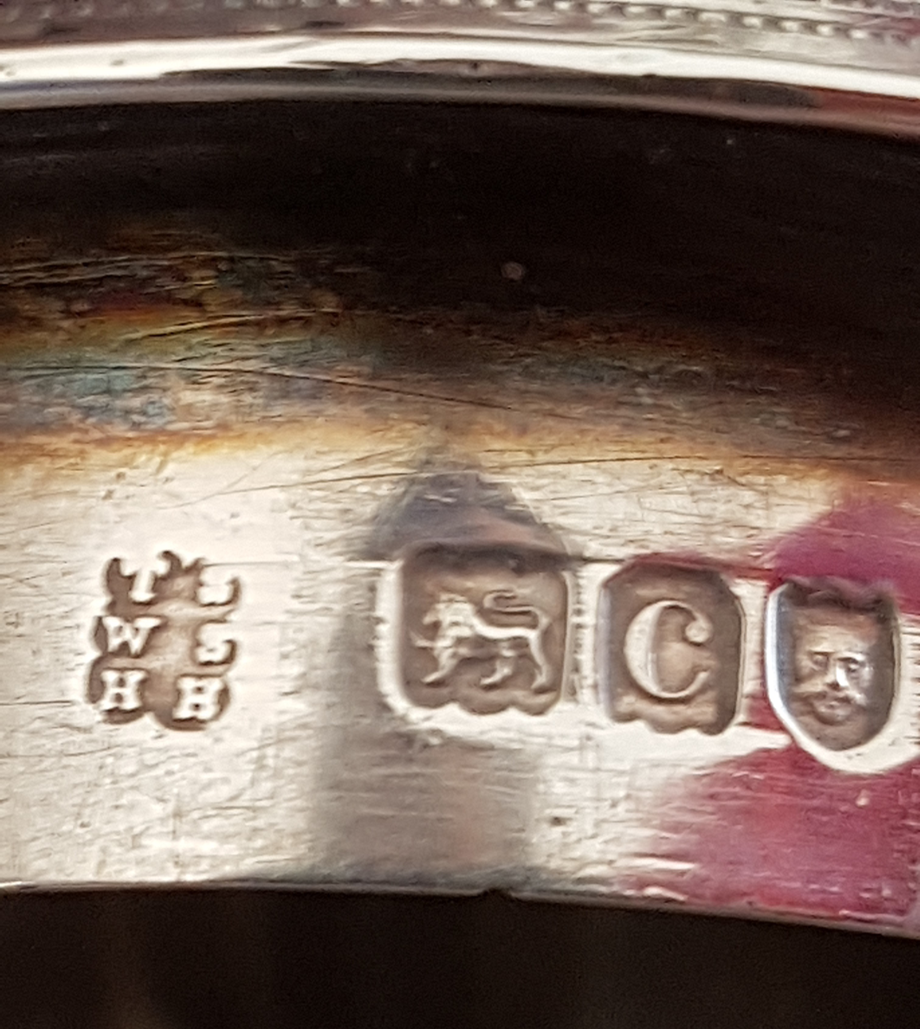 Sugar or Spice Sifter. attractively decorated, Hallmarked sterling ...